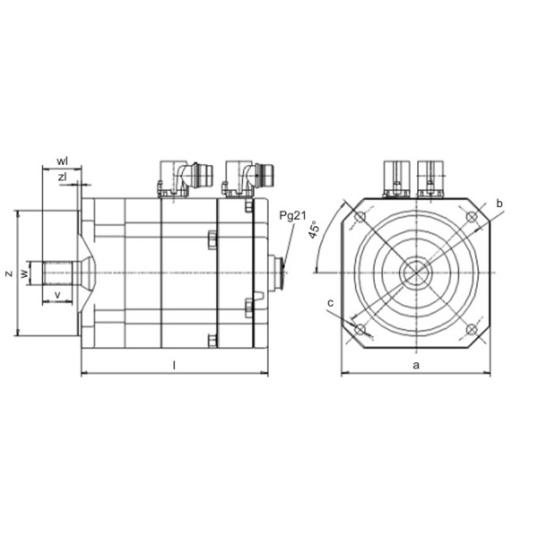 Quality 2.8 KW Kuka Servo Motor for sale