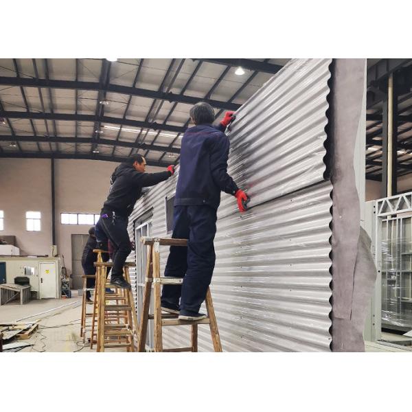 Quality Prefab Mobile Cabin House / Steel Frame Prefab Modular Homes For Guard House for sale