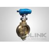 china Triple Offset Bronze C95500 Butterfly Valve Wafer Flanged