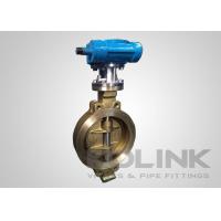 Quality Triple Offset Bronze C95500 Butterfly Valve Wafer Flanged for sale