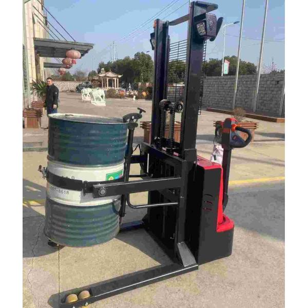 Quality 1.6meters 3meters 500kg Fully Electric Drum Stacker For Drum Transportation And for sale
