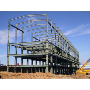 Quality Portal Frame Prefab Pre Assembled Steel Workshop Building Storage Garage Hot for sale