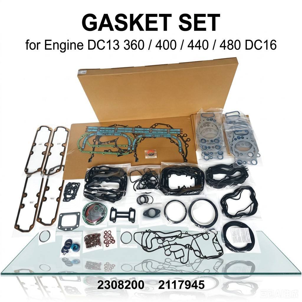 Quality Engine Gasket Set 2308200 2117945 for DC13 360 DC13 400 DC13 440 DC13 480 DC16 for sale
