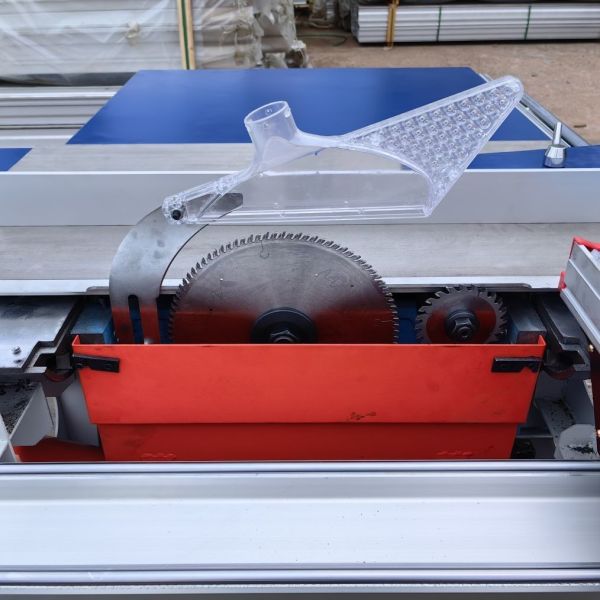 Quality Construction Works 1300mm Sliding Table Panel Saw Machine with 3200X375MM Table for sale