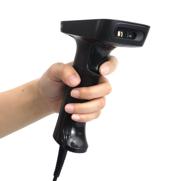Quality Handheld 2D QR Code Reader Wireless USB Wired Barcode Scanner for Store Cashier for sale