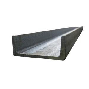 Quality 80mm 75x40x5 Hot Rolled U Channel Section with and Invoicing by Actual Weight for sale