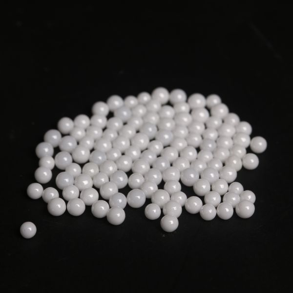 Quality 60 Grade Yttria Stabilized Zirconia Beads Cutting Ceramic Balls for sale