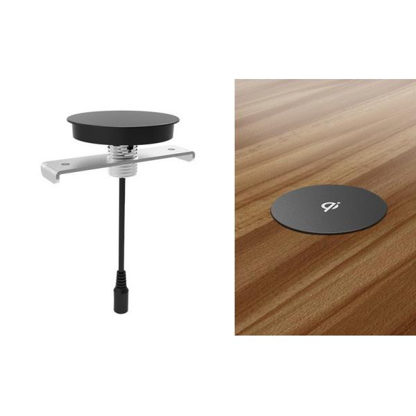 Quality 9V Desk Embedded Wireless Charger Pad Overcurrent Protection for sale