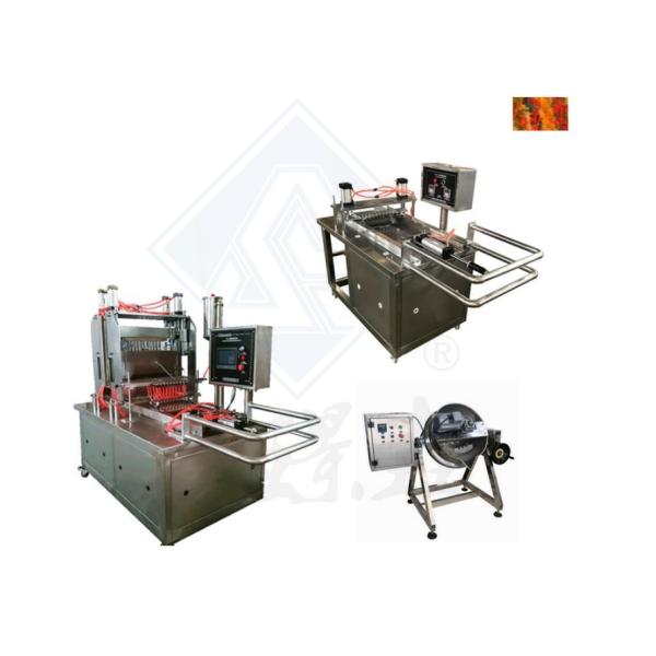 Quality 220V 3kw Commercial Pineapple Soft Candy Maker Gummy Candy Making Machine with for sale