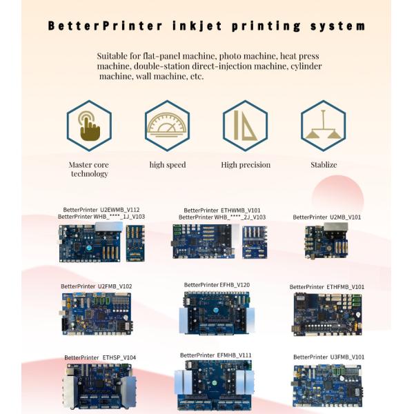 Quality USB2.0 FPC Better Printer mainboard Inkjet TX800 XP600 Single head Double Head for sale