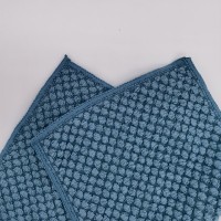 Quality 70% Polyester 12x28cm Grey Drying Microfiber Towels for sale