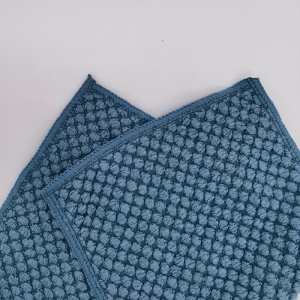 Quality 70% Polyester 12x28cm Grey Drying Microfiber Towels for sale