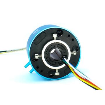 Quality Higher Rotating Accuracy Hollow Shaft Through Hole Slip Ring for sale