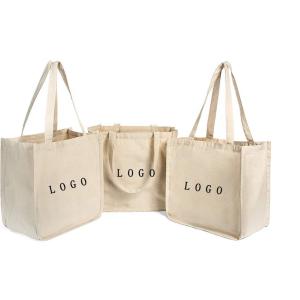 Quality Shopping Plane Natural Cotton Grocery Bag Promotional Tote Bag for sale