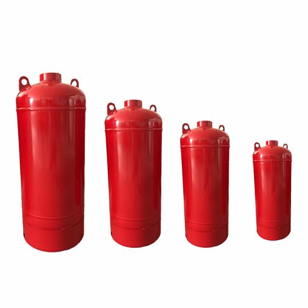 Quality red 40L Auto Fire Extinguisher Fm200 Extinguisher With Thermal Actuator for sale
