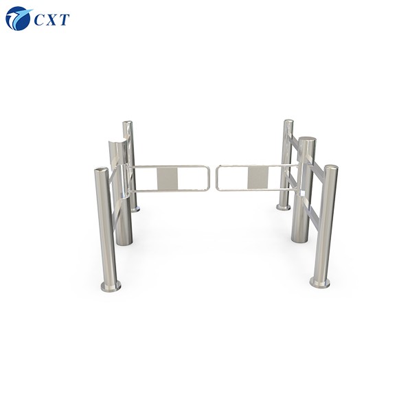 Quality Swing Barrier Gate with Face Detection And Tracking 20 Ms Identification Speed 1.5-2.0mm Chassis Thickness and 50-60 HZ Frequency for sale