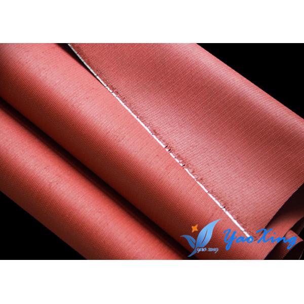Quality Industrial Silicone Rubber Coated Fiberglass Fabric / Silicone Impregnated for sale