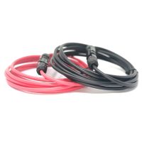 Quality 1500V And Black Color Solar Power Extension Cable With Connector for sale