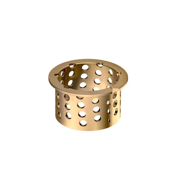Quality CuSn8 Flanged Bronze Bushings Metric Large Size For Mining Drill Rigs for sale