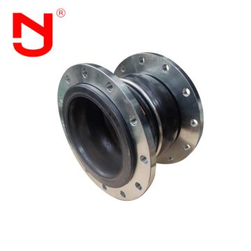 Quality NBR Double Sphere Rubber Compensator Ansi Flanged Rubber Expansion Joint for sale