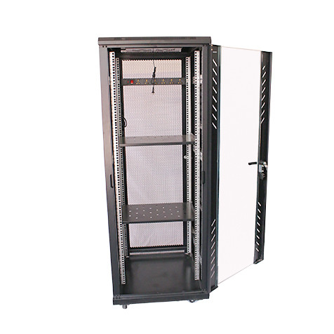 Quality 600*530*400 Telecommunications Network Rack Cabinet with Digital Locker Server for sale