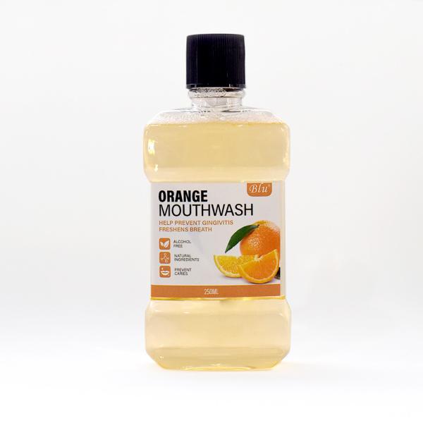 Quality Alcohol Free Antibacterial Mouthwash 250ml Multi Flavors Mouthwash for sale