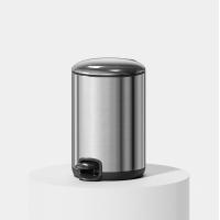 Quality Pedal Stainless Steel Trash Can 3L 5L 12L 20L 30L for Home Bathroom Kitchen for sale