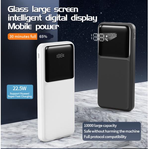 Quality 10000mah Powerbank With Inbuilt Cable Power Bank With Built In Usb C Cable for sale