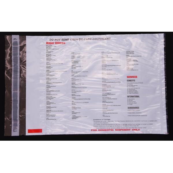 Quality High Level Tamper Evident Security Bags , Plastic Security Money Bags for sale
