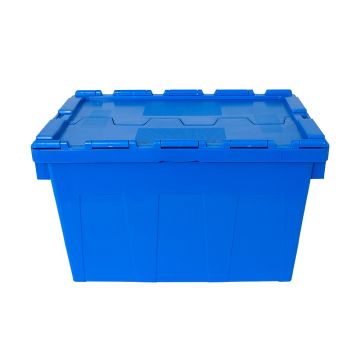 Quality Customized Color Plastic Nestable Moving Container for Streamlined Tool for sale