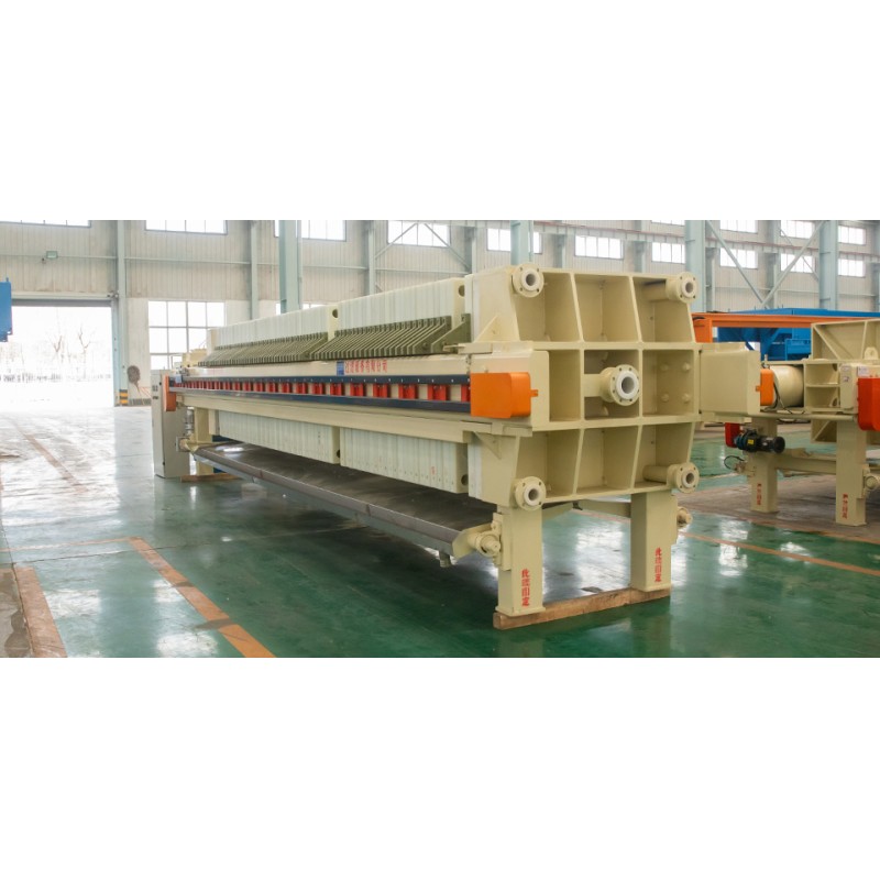 recessed membrane filter press
