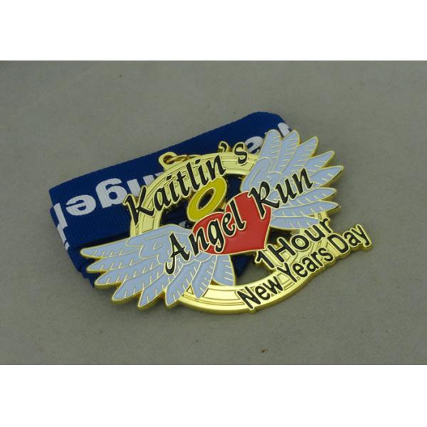 Quality Soft Enamel Ribbon Medals for sale