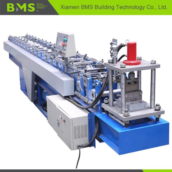 Quality C Shaped Metal Stud And Track Roll Forming Machine 12-15m/Min High Stability for sale