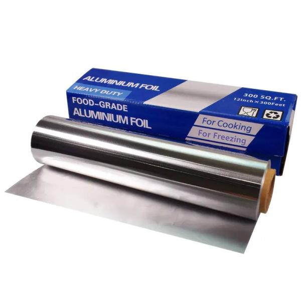 Quality Food Grade Kitchen Paper Aluminum Foil Roll For Cooking for sale