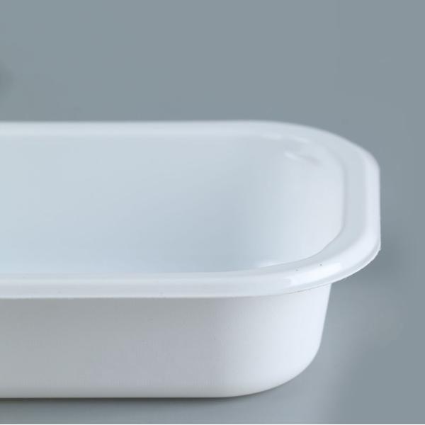 Quality 18*13*3cm Microwave Safe White CPET Trays Food Packaging for sale