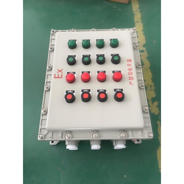 Quality IP65 Exd Station Control Panel Box Closed Hazardous Distribution Box Station for sale