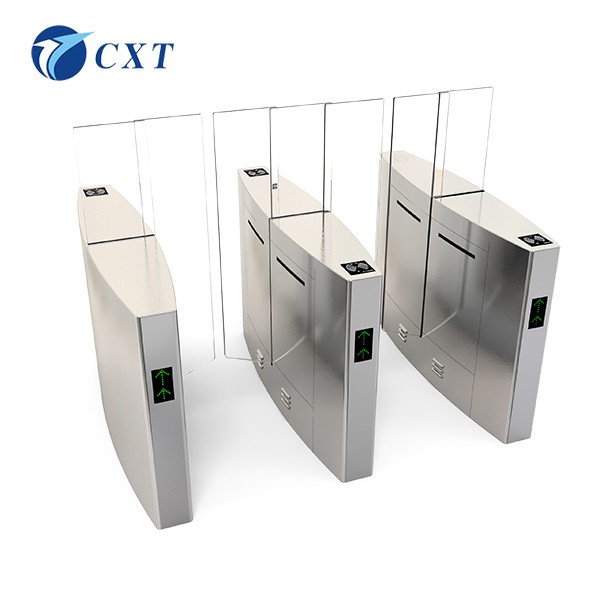Quality High Security Glass Swing Turnstile Access Control Multifunctional 510H for sale