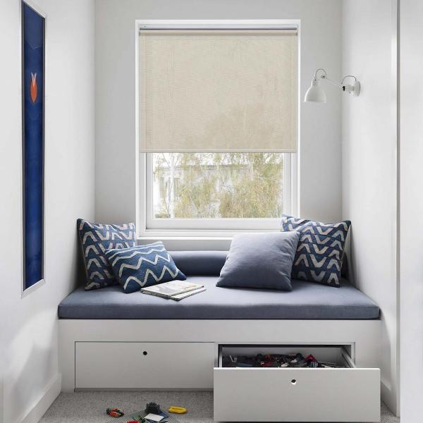 Quality Jacquard Blackout Roller Blind Fabric PVC Coated Polyester Blinds Fabric White Coated Blackout Roller Fabric for sale