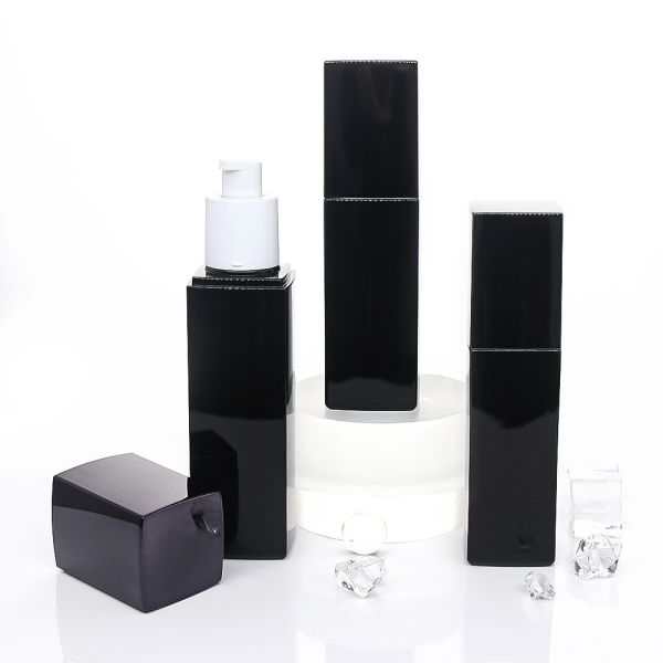 Quality Custom Dropper Empty Travel Bottle Set 30ml 60ml Plastic Skin Care for sale