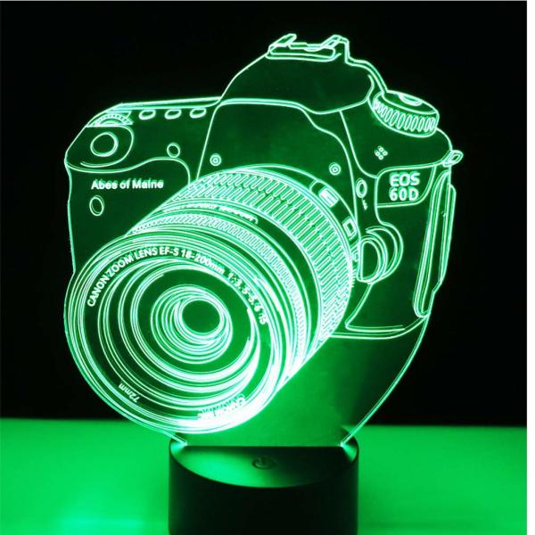 Quality CE Camera 3d Printer Night Light 3D 05 Change 7 Colors Light for sale