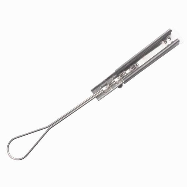 Quality FTTH Fiber Optic Cable Accessories , Fiber Optic Drop Wire Clamp for sale