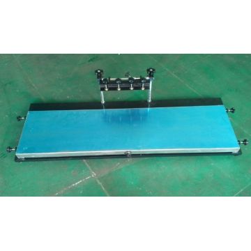 Quality 1.2m LED Stencil Printer 1300*240mm Manually Solder Paste Printer For LED Strip for sale