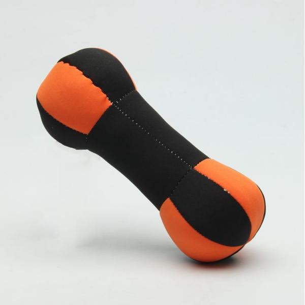 Quality Dumbbell Interactive Floatable Dog Toys Teeth Bite Dog Play Tug Oem Service for sale