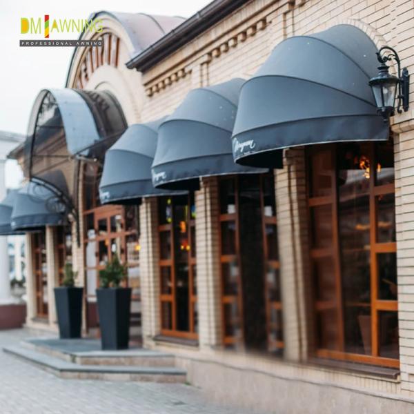 Quality Outdoor Power Coated French Style Awnings Window Balcony for sale