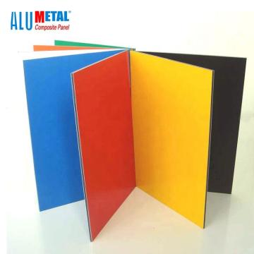 Quality 1500mm Facade Mirror Aluminium Composite Material Panel LDPE Core 10mm for sale