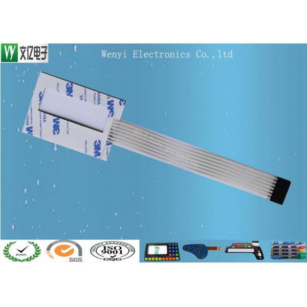 Quality Custom Membrane Switch Panel For Electronic Scales With 3M9448A Back Adhesive for sale