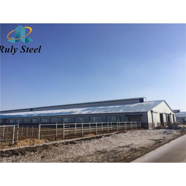 Quality Prefab H-Beam Steel Structure Poultry House with Sandwich Panel for sale