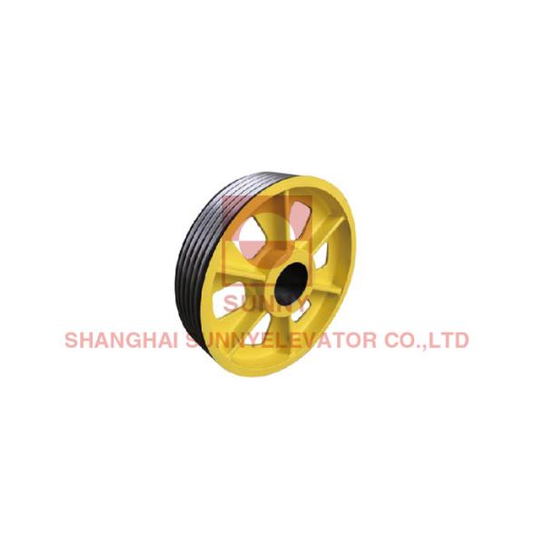 Quality CE Standard Elevator Spare Parts Traction Sheave 300-1500kg Load for sale