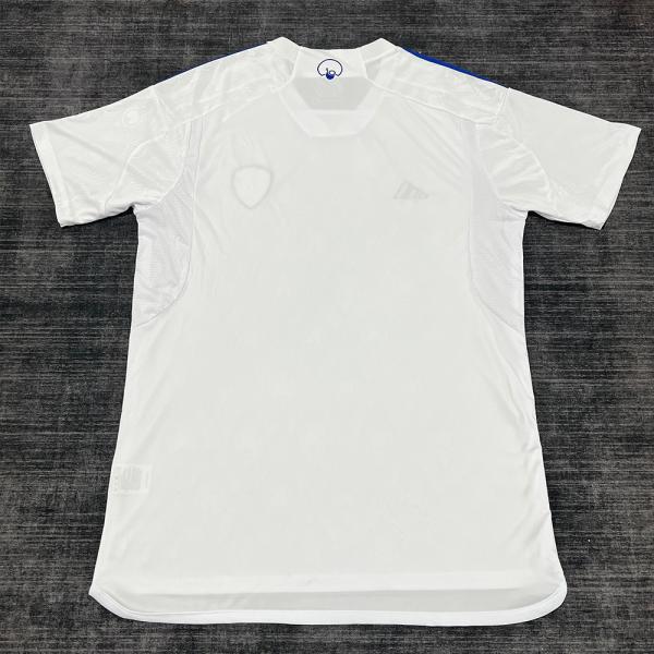 Quality White Polyester Soccer Fan Version Jersey Long Lasting for sale