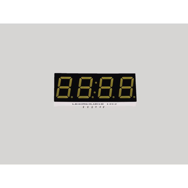 Quality Ultra White 4 Digit 7segment LED Display Clock Display Anode Cathode For Digital for sale